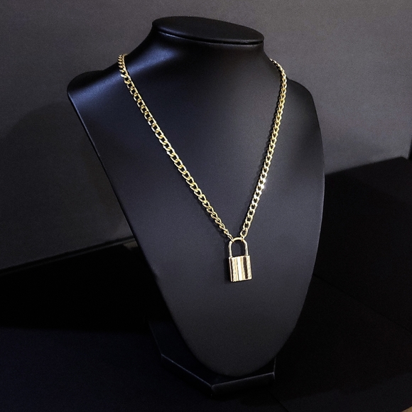 Jewelry | Lock Necklace | Poshmark